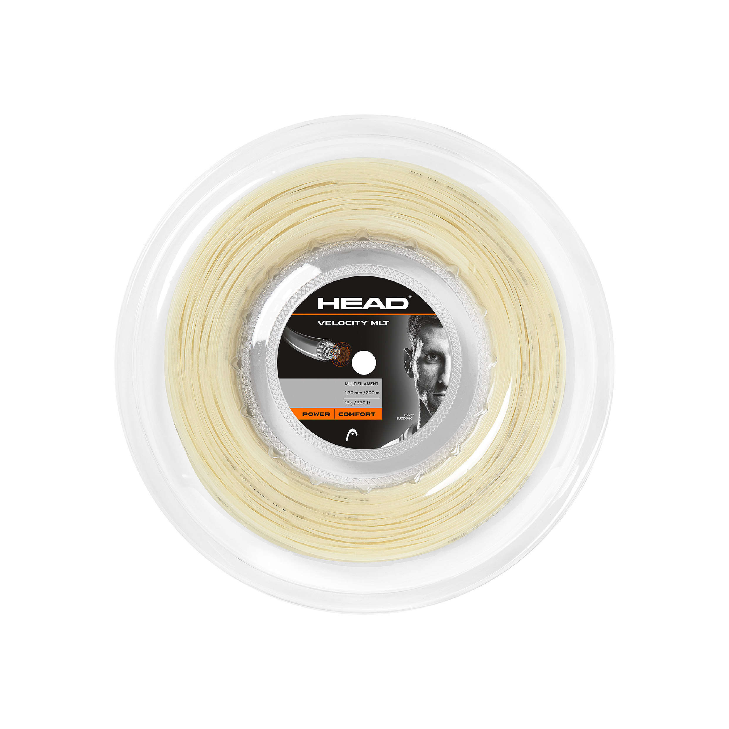Velocity MLT Tennis String Reel (200m) (Natural) | Apex Active